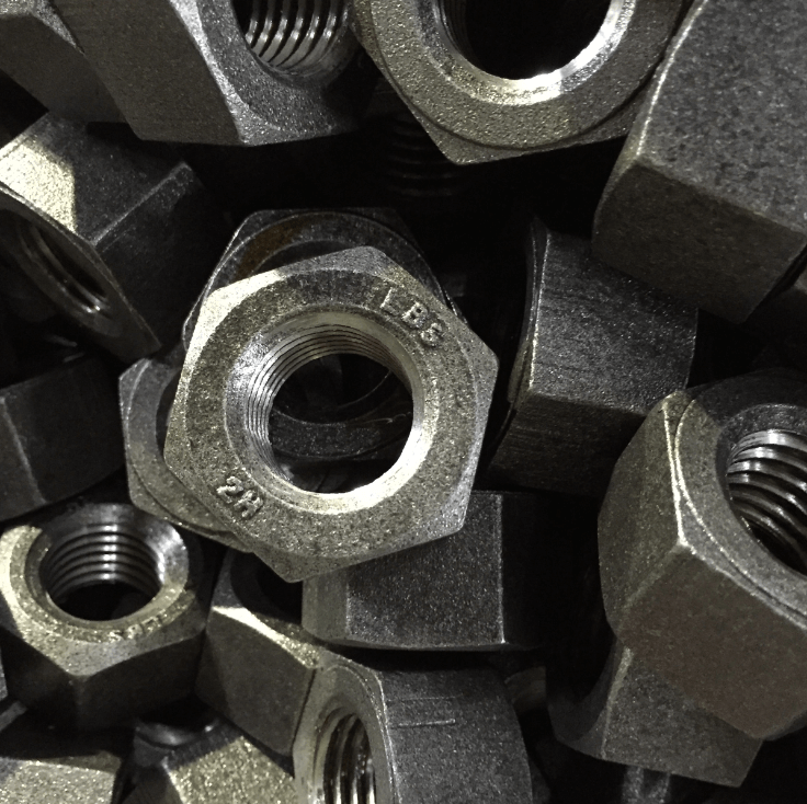 ASTM A194 2H Heavy Hex Nuts