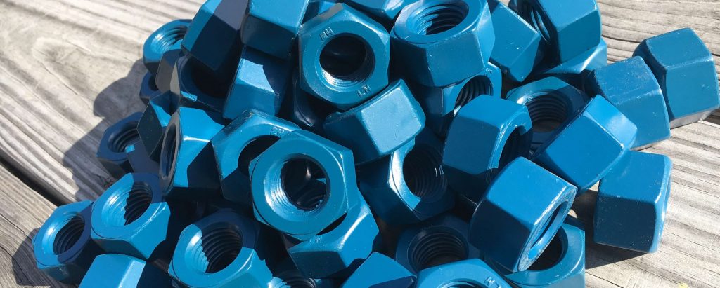 Teflon Blue 2H Nuts